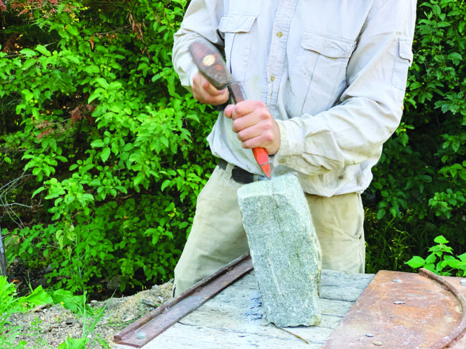 Basic Techniques for Shaping Stone by Hand – Mother Earth News
